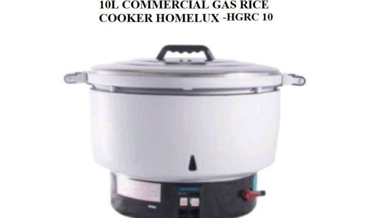 10L COMMERCIAL GAS RICE COOKER- HGRC 10 | Lazada