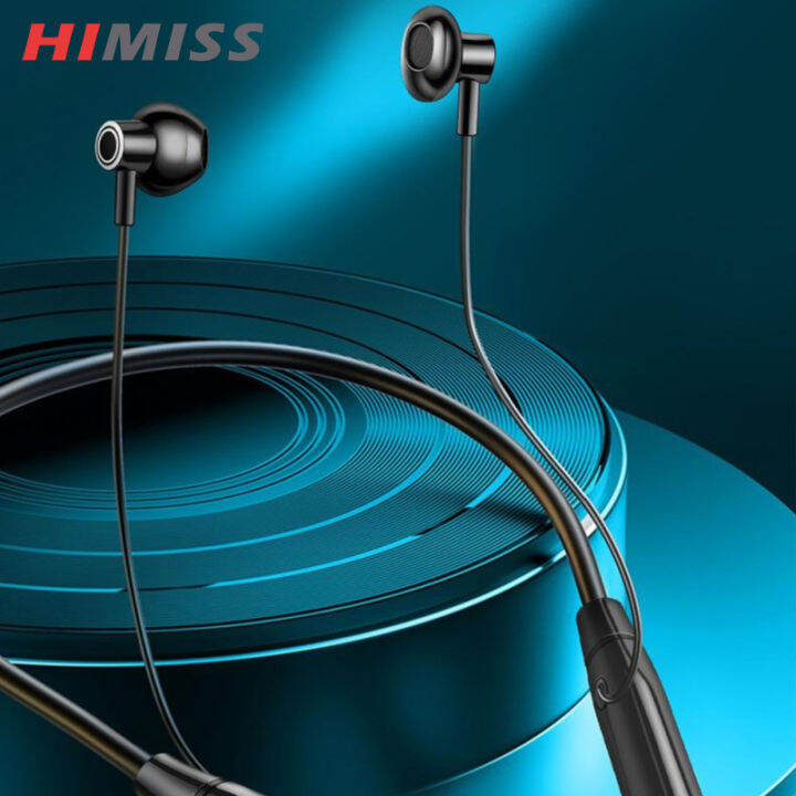 HIMISS 3C Bt25 Wireless Bluetooth-compatible Headset Power Display Large-capacity Battery Neck ...