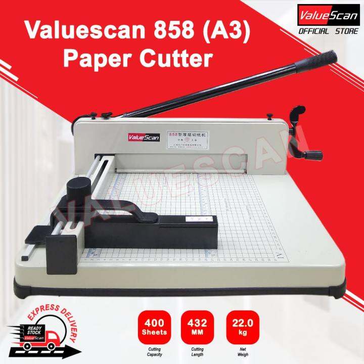 ValueScan 858 (A3) Heavy Duty Paper Cutter / Sheet Trimmer | Lazada