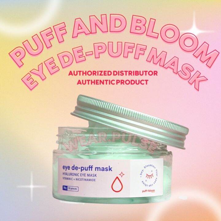 Factory direct sales ONHAND Puff Bloom Eye De-Puff Hyaluronic Eye Mask ...