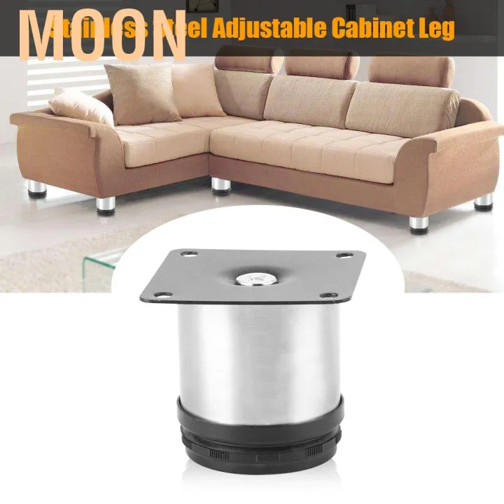 [Ready Stock] Stainless Steel Cabinets Table Shelf Feet Furniture Leg ...