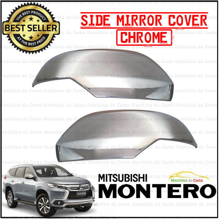 Mitsubishi Montero 2021 Side Mirror Cover Chrome | Lazada PH