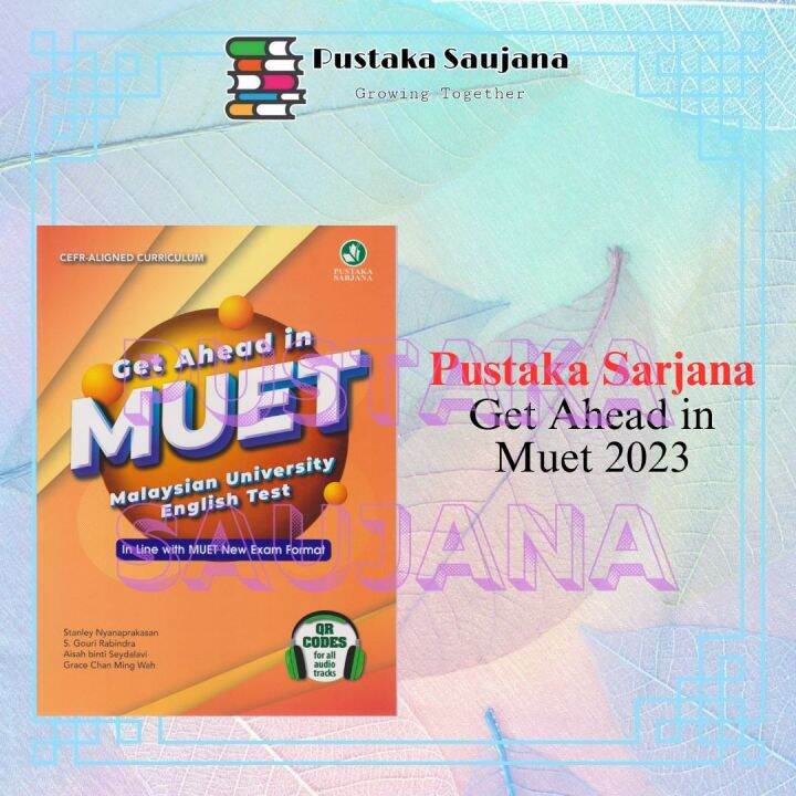 [Saujana] PUSTAKA SARJANA Get Ahead in MUET 2023 | Lazada