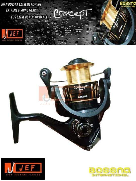 Bossna Concept Sw 3000H Reel Bossna | Lazada Indonesia