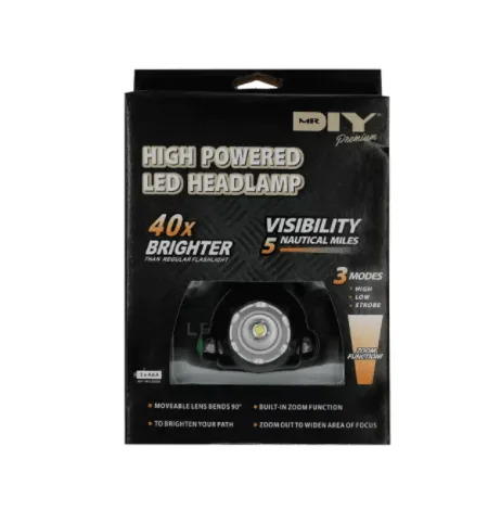 MR.DIY Premium High Powered LED Headlamp Flashlight - Super Bright ...