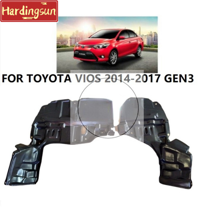 Hardingsun for Toyota Vios 2014 2015 2016 2017 Engine Splash Guard ...