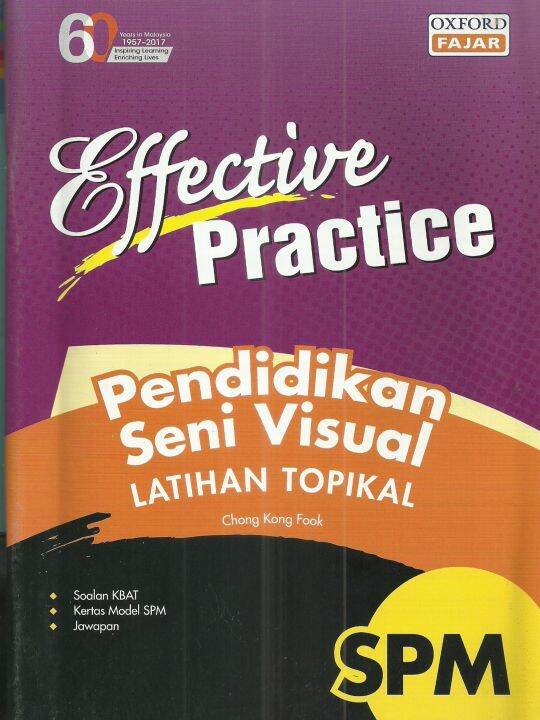 Effective Practice Pendidikan Seni Visual SPM | Lazada