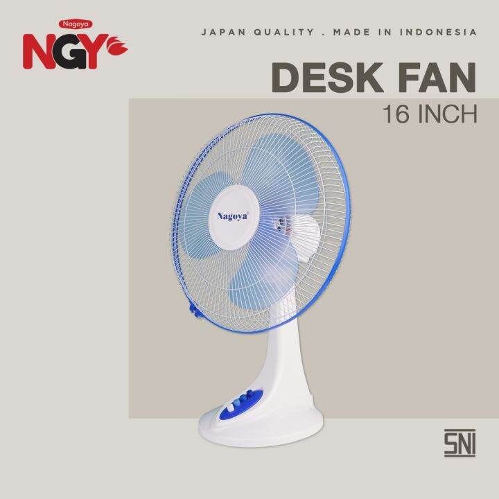 NAGOYA NG-16DF Kipas Angin Meja Besar 16 in / Tornado Desk Fan 16 inch ...