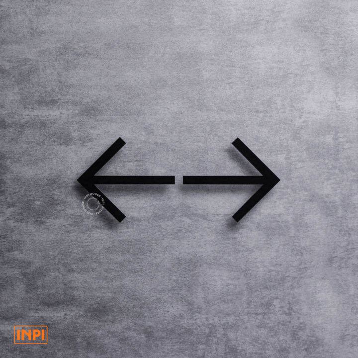 Sign Panah Pintu Cafe Penanda Panah Akrilik Pintu Kaca - INPI House ...