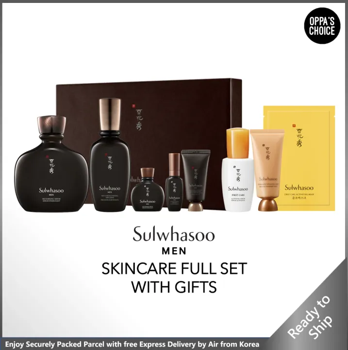 [~31/Oct PROMO] SULWHASOO MEN SKINCARE FULL SET | Lazada PH