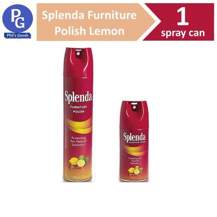 Splenda Furniture Polish Lemon Spray 330 mL and 160mL | Lazada PH