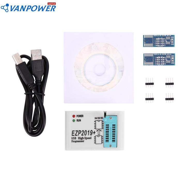 EZP2019 USB SPI Programmer Socket Support 24 25 93 EEPROM Flash Bios ...