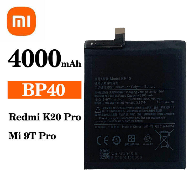 Xiaomi Redmi K20 Pro Battery / Mi 9T Pro Battery BP40 | Lazada PH