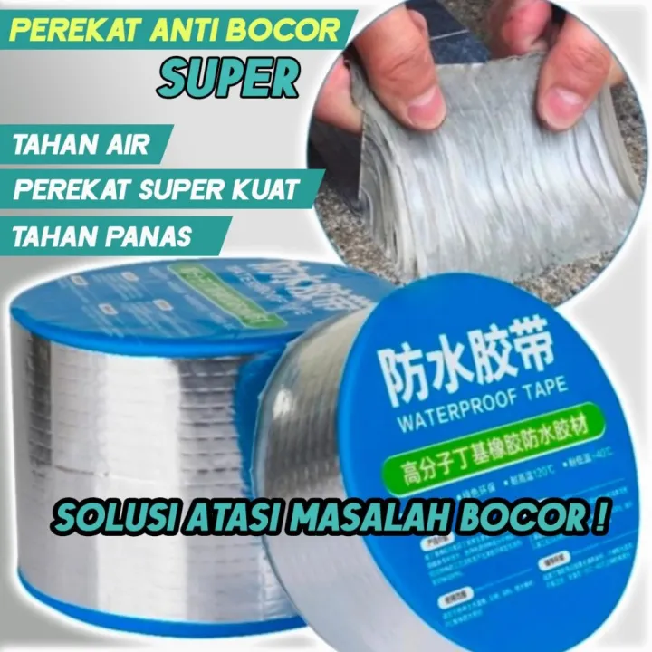 TUKUO -Lakban Anti Bocor Tambal Atap-Talang-Pipa Air-Waterproof - Lakban Anti Bocor Anti Air ...