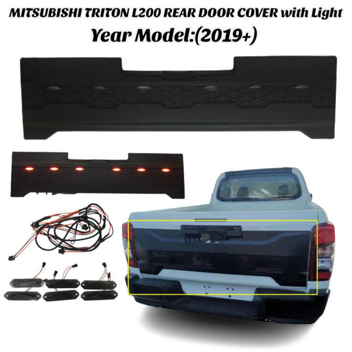 CP MITSUBISHI TRITON L200 2019 2020 2021 2022 2023+ Rear Lower Cladding ...