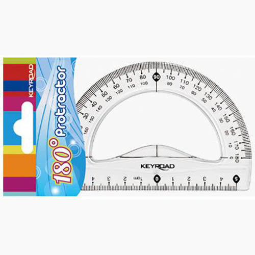 Small Clear Protractor Plastic Math Protractors Measuring Tool School ...