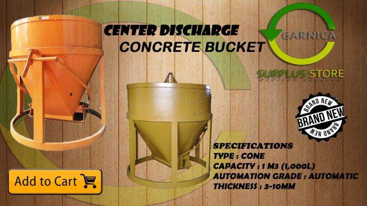 Center Discharge Concrete Bucket | Lazada PH