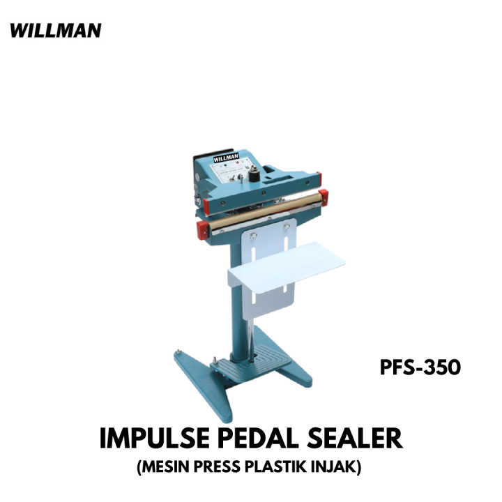 Mesin Press Plastik Injak Pedal Impulse Foot Sealer 35cm PFS-350 ...