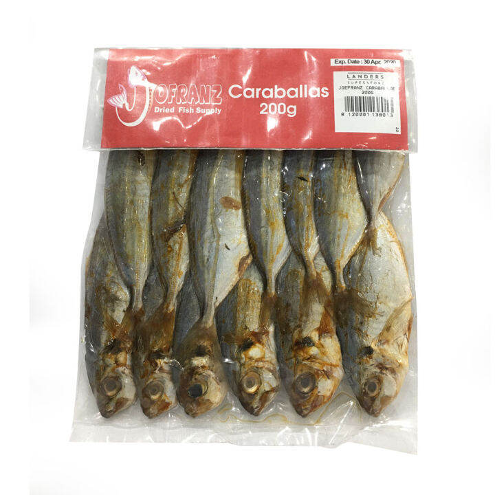 Jofranz Dried Caraballas Fish 200g | Lazada PH