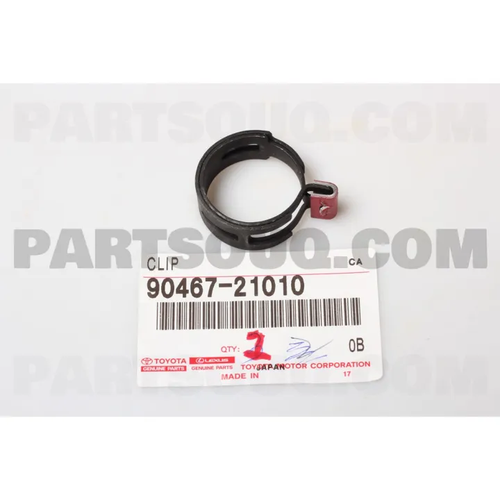 เหล็กรัดท่อยางเพาเวอร์ Toyota Wish 90467-21010 แท้ห้าง Chiraauto ...