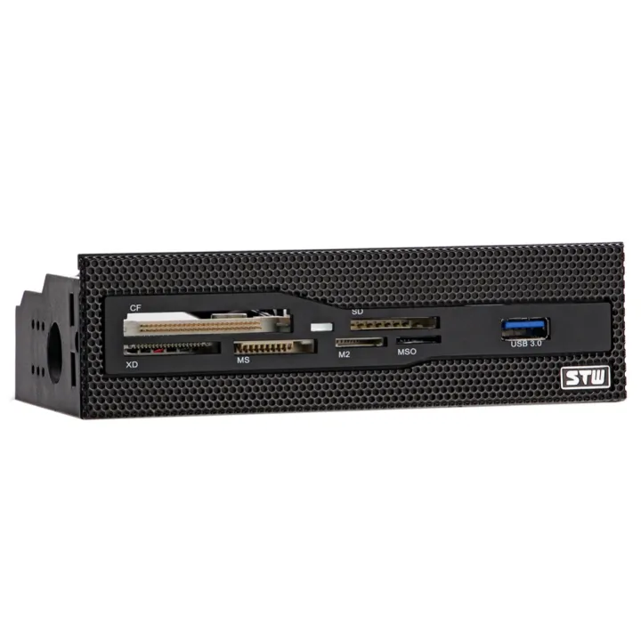 USB3.0 Power PC Case Front CD Driver Panel Multi Slot Internal Card ...