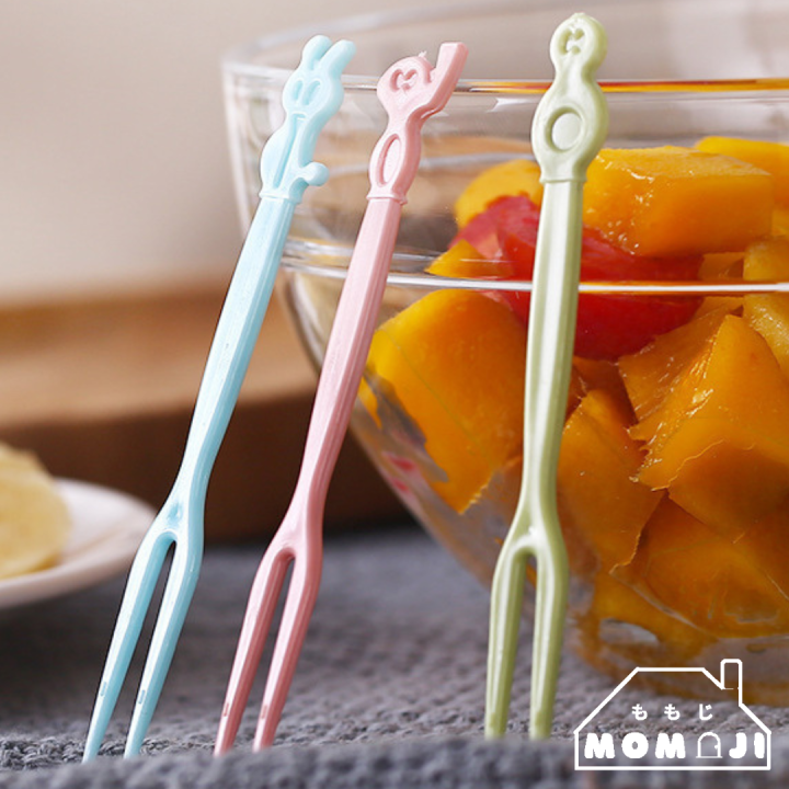 Kitchen Dessert Utensil Disposable Fruit Fork toothpick 50pcs per Bag ...