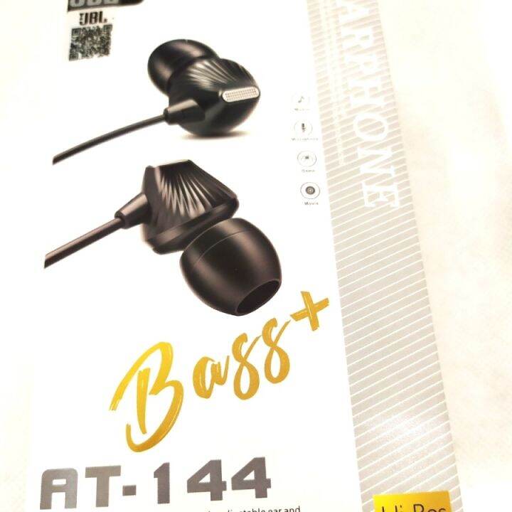 headset full bass at144 bisa gaming, zoom meeting, telpon dan denger ...