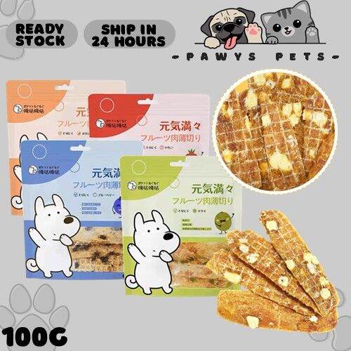 Mogu Mogu Dog Snack Fruits Series Molar & Clean Teeth Snack 100G 呣咕呣咕 ...
