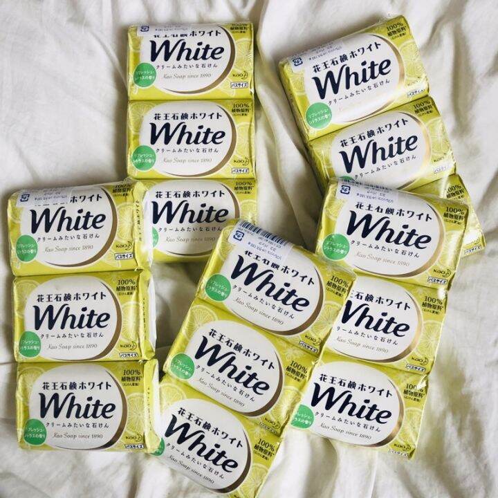 KAO White Beauty Aromatic Soap 130g and LUX Soap Rose Beauty Soap ...
