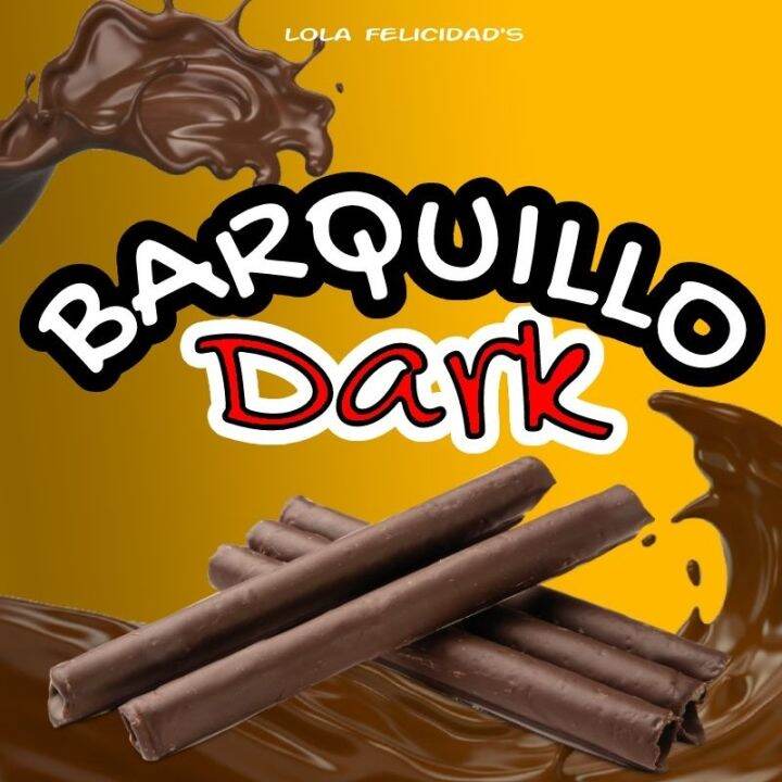 Barquillo DARK (CHOCO COATED BARQUILLOS ) 24pcs | Lazada PH