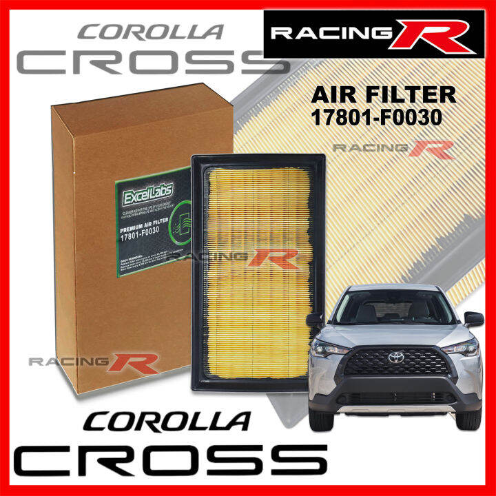 Air filter (17801-F0030) for Toyota Corolla Cross and Altis 2020 - 2022 ...