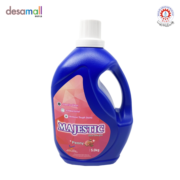 MAJESTIC Liquid Detergent - Peony (5kg) | Lazada