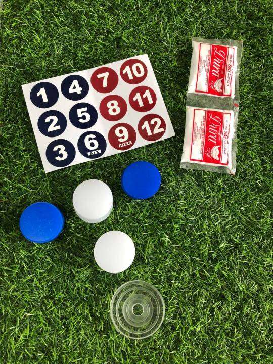 1set Fiber Pool Pichas 6mm W Free Sticker Assorted Color And 2pcs Dura Pitcha Pitchas Ng