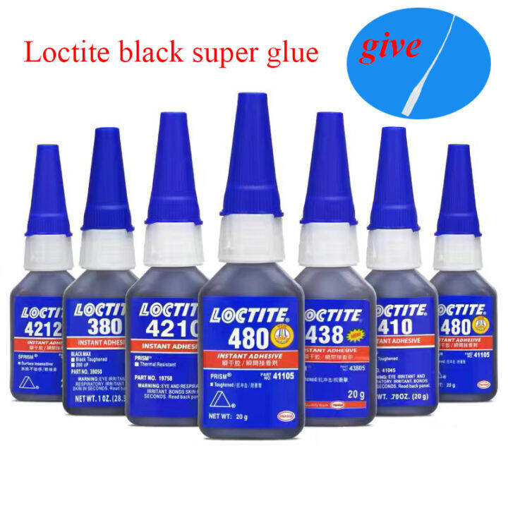Black Super Glue Loctite 480 438 410 380 4210 กาวยาง ต้านทานการลอก ทน ...