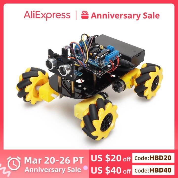 Starter Complete Smart Robot Car Automation Kit For Arduino Project ...