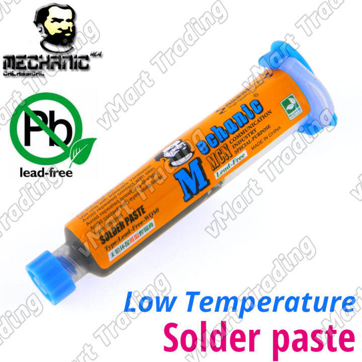 HKMC V4B45 Low Melting Point Solder Paste [40g Syringe] | Lazada