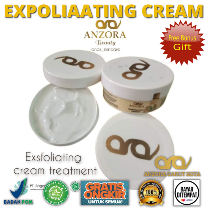 ANZORA EXPOLIATING CREAM ANZORA SKINCARE ANZORA SKINCARE GLOWING TONER ...