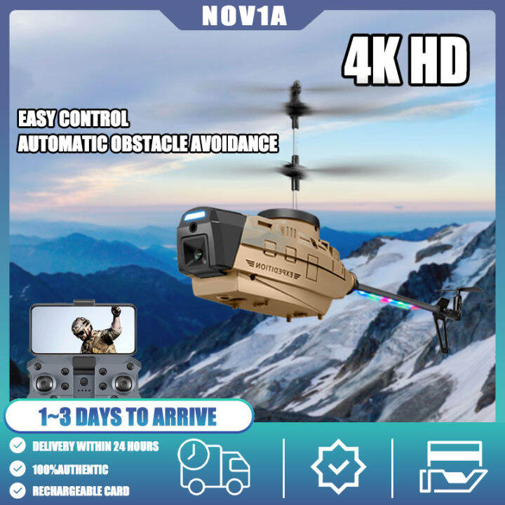 Mini Drone with Camera 4K HD RC Helicopter Drones with Long Range ...
