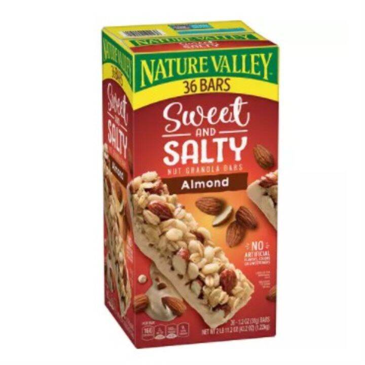 Nature Valley Sweet Salty Nut Almond Oats 'n Honey Trail Mix Fruits ...