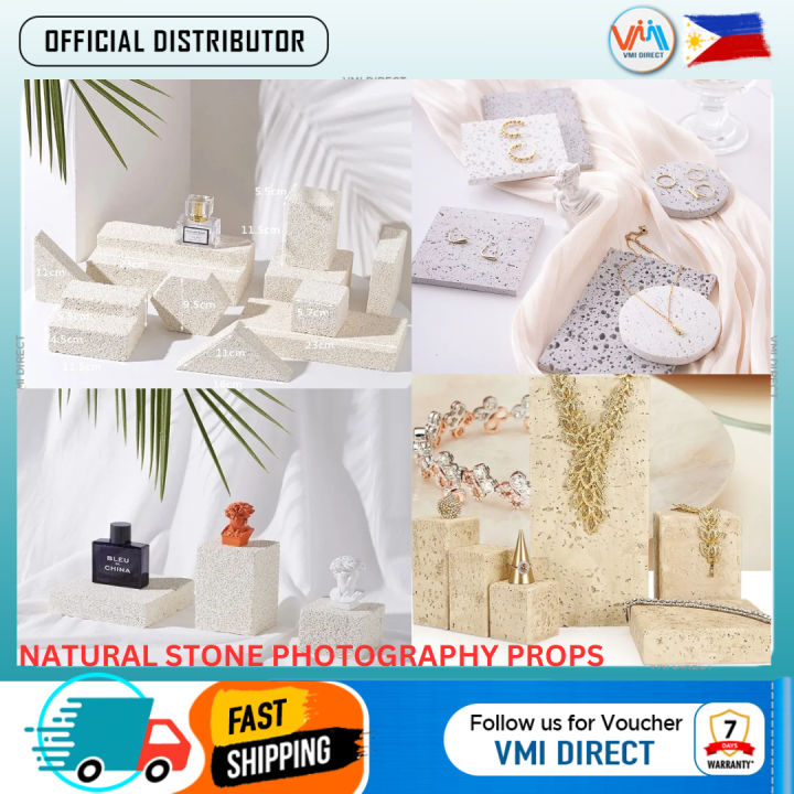 Natural Stone Texture Board Photography Props Cube for Jewelry ...