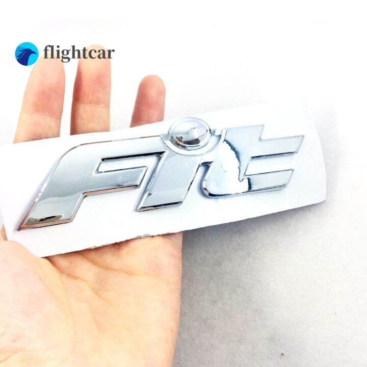 1 x ABS Chrome FIT Letter Logo Car Auto Rear Trunk Emblem Sticker Badge ...