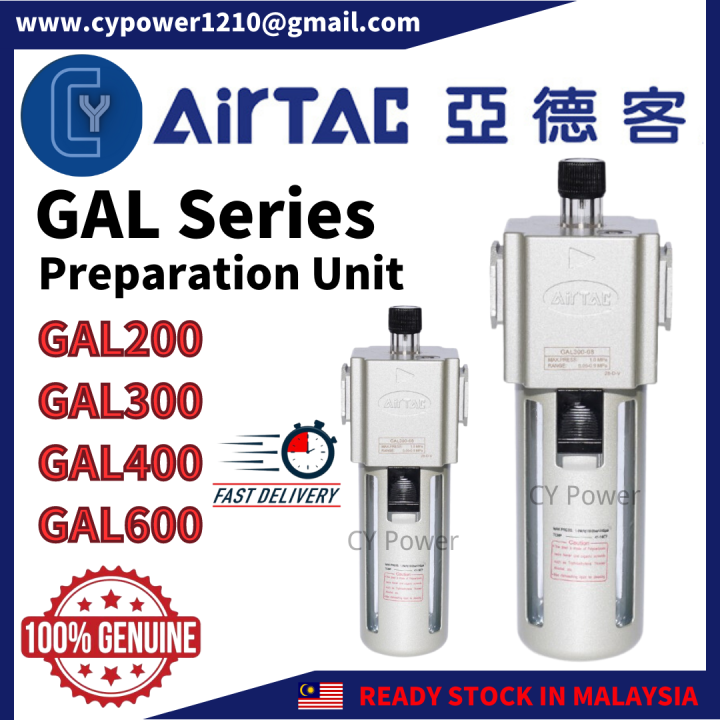 AirTAC GAL Series Lubricator GAL200 GAL300 GAL400 GAL600 Pneumatic Lubricator AirTAC Oiler | Lazada