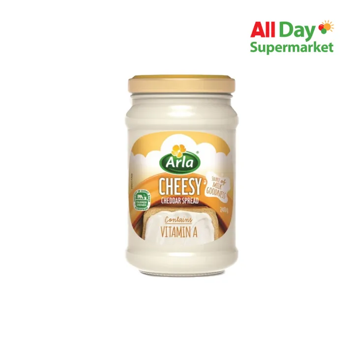 Arla Cheesy Cheddar Spread 240G | Lazada PH