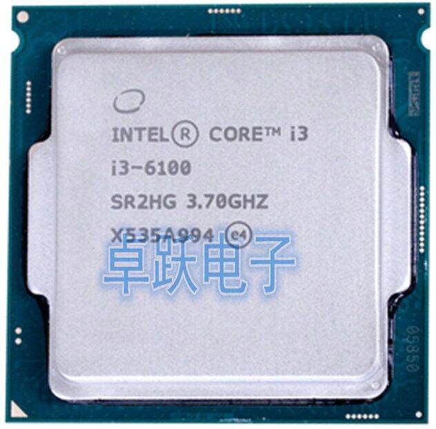 Intel Core I3 6100 I3 6100 3.7Ghz 3M Cache Dual-Core 51W CPU Processor ...