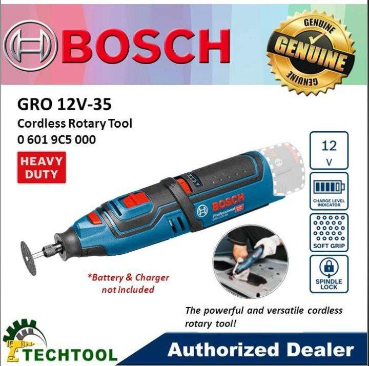 Bosch Cordless Rotary Tool GRO 12V-35 | Lazada PH