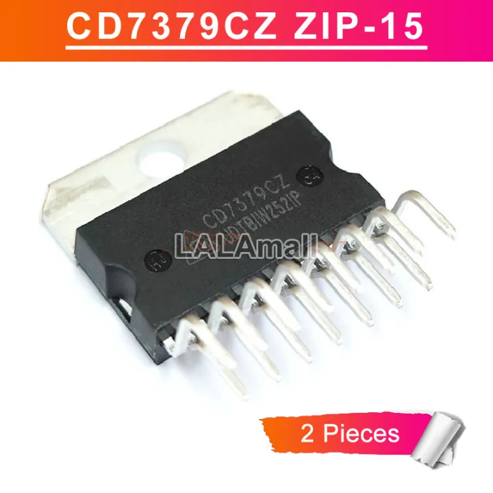 2Pcs Original CD7379CZ ซิป CD7379 7379 ZIP-15สามารถเปลี่ยน TDA7379 2 × ...