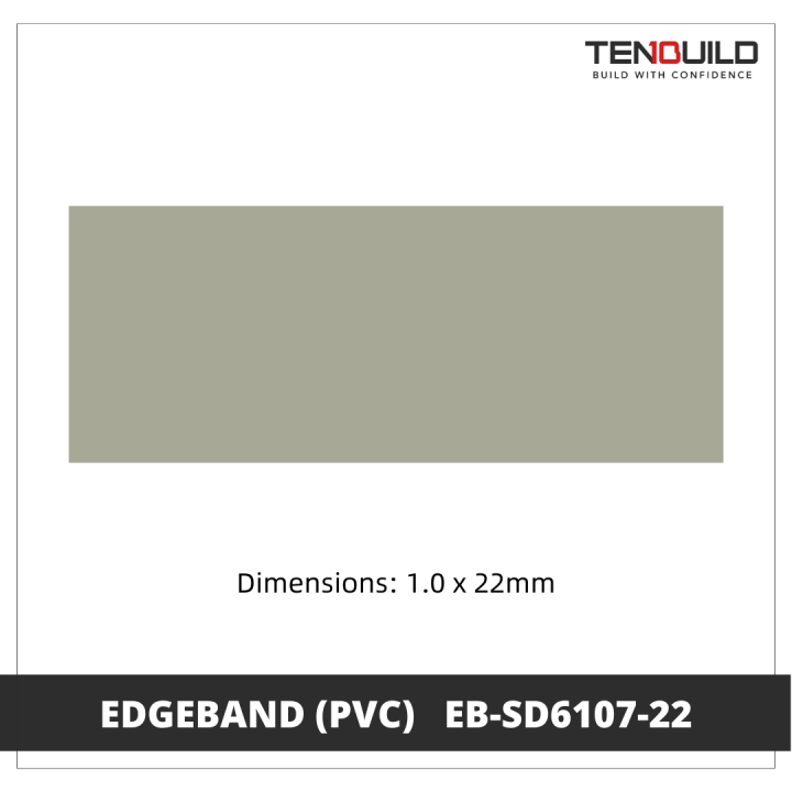 Tenbuild Edgeband PVC EB-SD6107 | Lazada PH