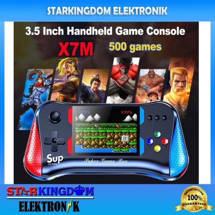 Game Console P2P PSP PVP Handlhed Portable SUP X7M 3.5 inch 500 Retro Games Classic | Lazada ...