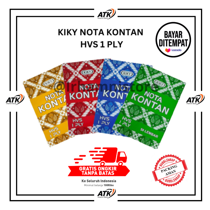 Nota Kontan 2 Ply Kecil 1 Pak isi 10 Buku | Lazada Indonesia