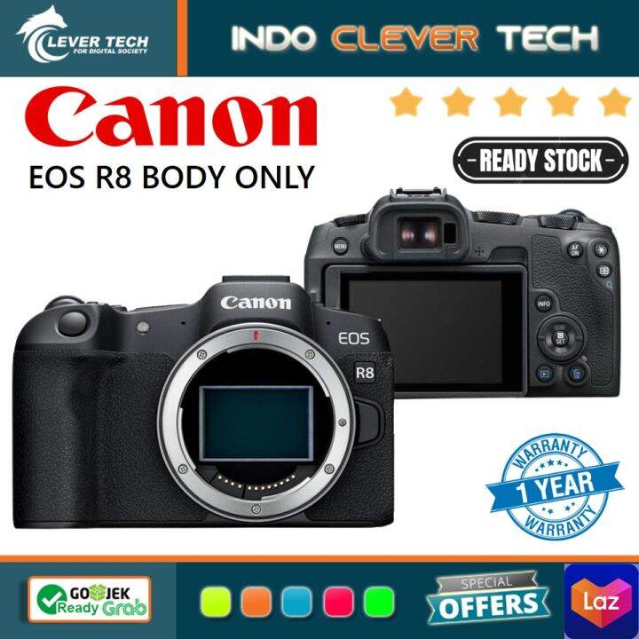Canon EOS R8 Body Only Mirrorless Camera - Garansi Resmi | Lazada Indonesia